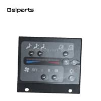 China SK Series Excavator Air Conditioning Controller Panel YN20M01088P1 - 6 Month Warranty, Black Plastic Construction for sale