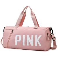 China Zipper Closure Simple Fashion Large Capacity Multi Color Waterproof Sports Gym Travel Shopping Bag for sale