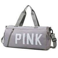 China Zipper Closure Simple Fashion Large Capacity Multi Color Waterproof Sports Gym Travel Shopping Bag for sale