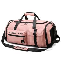 China Custom Package Unisex Travel Duffel Water Fill Fitness Gym Bag in Other Pattern Type for sale
