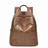 China Unisex PU Leather Travel Backpack for Girls Waterproof and Environmentally Friendly for sale