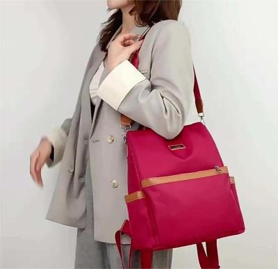 China Laptop Women Waterproof Casual Nylon Foldable Cute Backpack 26*33*13cm Fashion Style for sale