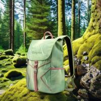 China Waterproof Nylon Travel Backpack with Double Front Pockets and Zipper Closure Portable for sale