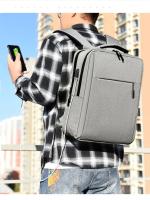 China Custom LOGO Laptop Backpack for mens Business sac a dos Waterproof Oxford mochilas School Student Backpack with USB for sale