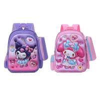 China custom 2024 3D Sanrio Cartoon Printing Kindergarten bagpack Student Rucksack Waterproof children mymelody Backbag for Kids School Backpack for sale