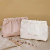 China Custom logo Makeup Bag Travel Supplies toiletry pouch Lipstick Storage pouch Earphone Jewelry Leaf Spring Bag Mini Cosmetic Bag womens handbag for sale