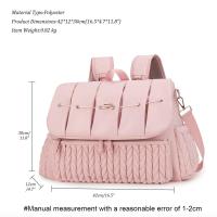 China Wholesale Baby Diaper Bag Small Diaper Backpack Stylish Travel Mini Maternity Daypack mommy bag for women Tote Bag for sale