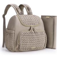 China Wholesale Baby Diaper Bag Small Diaper Backpack Stylish Travel Mini Maternity Daypack mommy bag for women Casual Tote Bag for sale