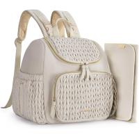 China Wholesale Baby Diaper Bag Small Diaper Backpack Stylish Travel Mini Maternity Daypack mommy bag for women Casual Tote Bag for sale