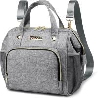 China Custom Baby Diaper Bag Backpack Small Maternity Handbag Waterproof Multifunction Travel Backpack Stylish Mini Ladies Tote Bags for sale