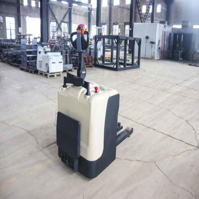 China Electric Towing Tractor Standing American CURTIS Brushless Motor Hydraulic Braking Stepless Adjustment for sale