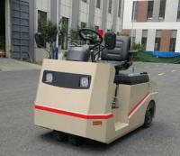 China Seated Electric Tow Tractor Traction Weight 4000 KG AC Drive Brushless Motor Maintenance Free for sale
