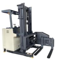 China 1000 KG Electric Pallet Forklift Narrow Aisle 3 Way Pallet Stacker for sale