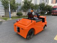 China 2 Ton Electric Tow Truck Baggage Tractor Portable Omron Inductive Microswitch for sale