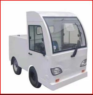 China Hydraulic Braking Electric Baggage Tractor 1325mm Wheelbase for sale