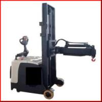China Outdoor Work Electric Pallet Truck Stand Up Rated Load 1.5 Ton for sale