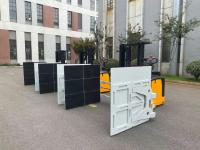 China Protection Arm Electric Pallet Forklift Capacity 450 KG Counter Balance Forklift for sale