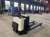 China Stand On Electric Pallet Stacker Pedestrian Reach Stacker 1500KG for sale