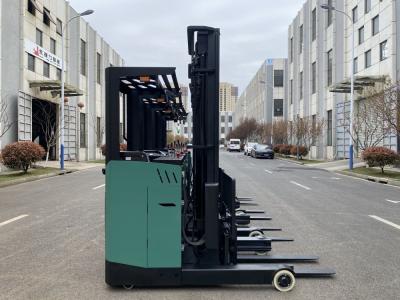 China Seated Tape Electric Pallet Forklift Side Pull Battery Cylinder for sale