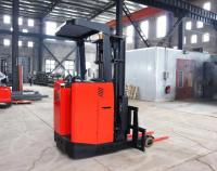 China Three Way Electric Pallet Forklift Seat Style Simplify Warehouse Operations for sale