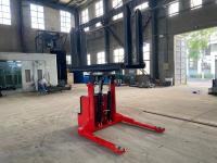 China Paper Flipper Electric Pallet Stacker Forklift Truck Upwards And Horizontal Rotation Gantry for sale