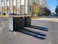 China Side Standing Handling Pallet Stacker Load Capacity 5000kg AC Drive Electronic Steering for sale