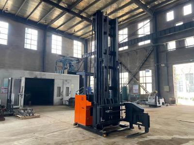 China Direction Narrow Aisle 3 Way Forklift Truck Lifting Height 10000 Mm 1500 KGS for sale
