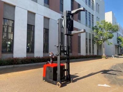 China 1 Ton Electric Walkie Counterbalance Stacker With Smart Charger for sale