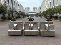 China Electric Pallet Lifter Jack  Walkie Body Material OEM SUS 304 Load  2 Tons Mechanical Steering for sale
