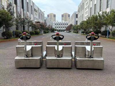 China Electric Pallet Lifter Jack  Walkie Body Material OEM SUS 304 Load  2 Tons Mechanical Steering for sale