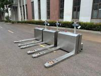China Electric Pallet Lifter Jack Walkie Body Material OEM SUS 304 Load 2 Tons Mechanical Steering for sale