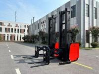 China 1500 KG Double Deep Reach Electric Forklift with 48V 400AH Battery Capacity and 8500 mm Lifting Height for sale