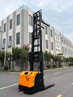 China Non-standard Stacking AGB Body Height 5000mm Powered by Battery and 1380mm Fork Leg Width for sale