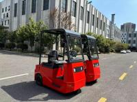 China 4 Ton Battery-powered Car Type Tow Tractor Warehouse Electric Tug for sale