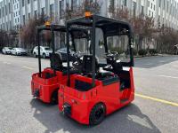China Electric Car Type Tow Tractor Warehouse Electric Tug Electric Trailer Mover 4Ton 4000KG for sale