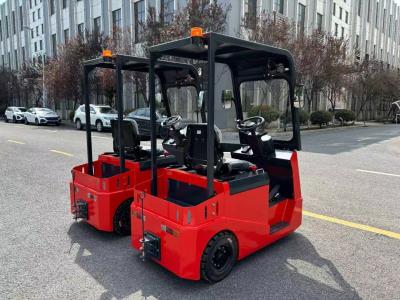 China Electric Car Type Tow Tractor Warehouse Electric Tug Electric Trailer Mover 4Ton 4000KG for sale