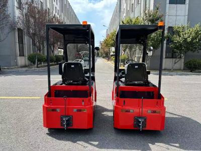 China AC Drive Motor 24V 490AH Battery-powered Tow Tractor for Industrial Applications for sale