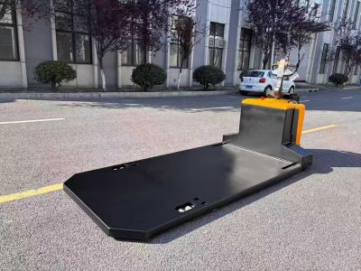 China Electric Platform Trolley, Heavy-duty 3000kg Capacity, Low-profile Design For Effortless Loading, Ideal For Industrial Material Handling. for sale