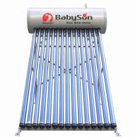 China Galvanized Steel INMETRO High Pressure Solar Water Heater 200 Liter 58mm Tube for sale