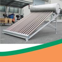 China SS304 Low Pressure Solar Water Heater 200L 30 Tube Hot Water System for sale