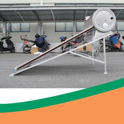 China Low Pressure Solar Water Heater 100L 58mm Vacuum Tube Solar Geyser for sale