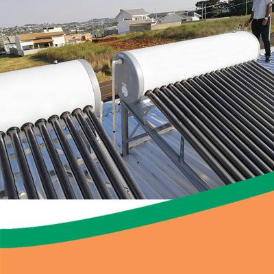 China Rooftop Solar Water Heater 316SS 180L Portable Solar Powered Heater For Home for sale