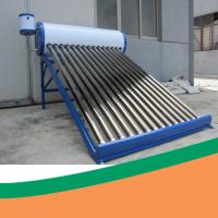 China Non-Welding Rooftop Compact Solar Water Heater 58mm 1800mm 100L Low Pressure for sale
