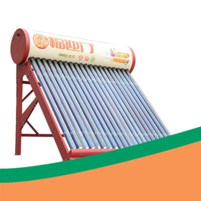 China 300L Low Pressure Solar Water Heater 58mm 1800mm Evacuated Tube Residential Hot Water System for sale