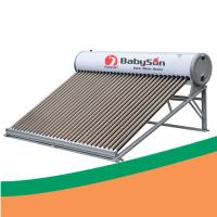 China 200L Roof Top Low Pressure Solar Water Heater 1.5kw 2kw 2.5kw Electric Backup for sale