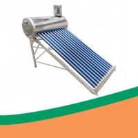 China 150 Liter Solar Geyser 15 Tube Low Pressure Solar Water Heater 58mm 1800mm for sale