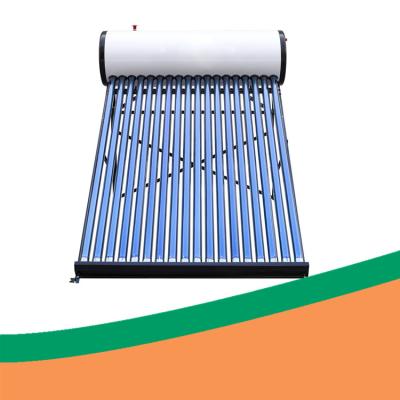China BABYSUN 200L Galvanized Steel Evacuated Tube Solar Thermal System for sale