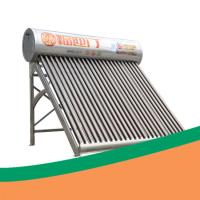 China Low Pressure Stainless Steel Solar Hot Water Heating System 58mm 1800mm Tubes 100L to 500L for sale