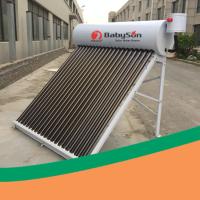 China High Efficiency Solar Water Heater 58mm 1800mm Vacuum Tube 100L to 500L Low Pressure for sale