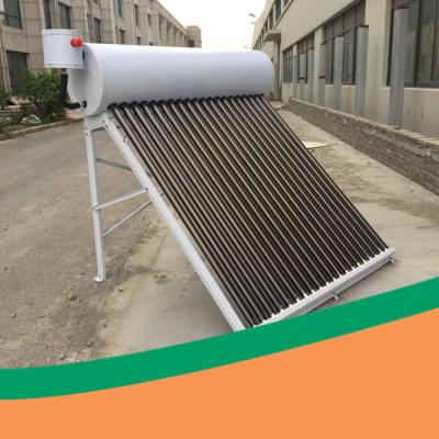 China White color CE certificated solar thermal water heating system for sale